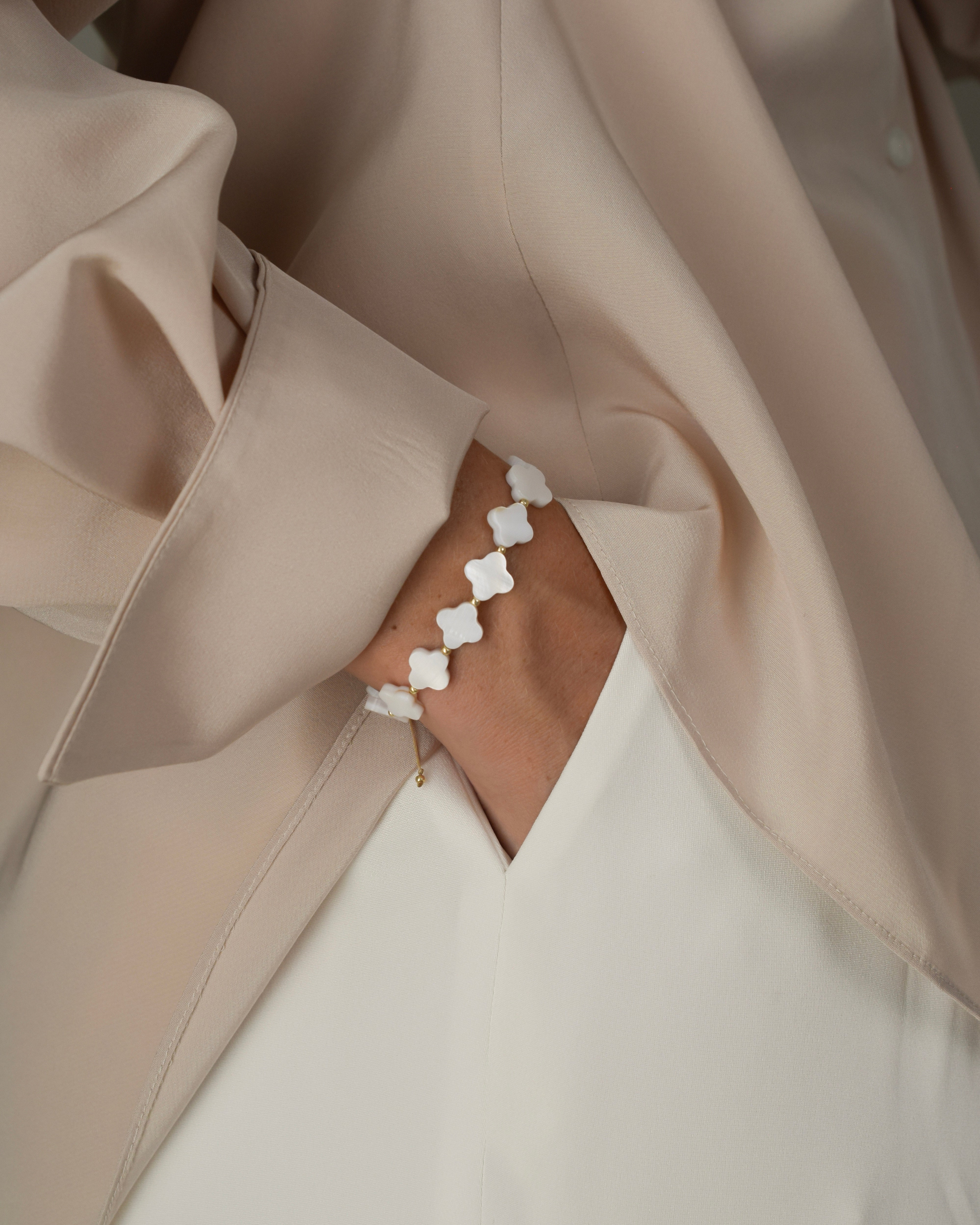 Lexi Friendship Bracelet – Mother of Pearl & Miyuki Beads for Timeless ...